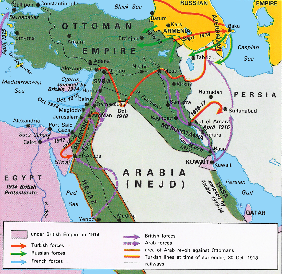 This Week in Middle Eastern history: the Second Battle of Gaza (1917 ...
