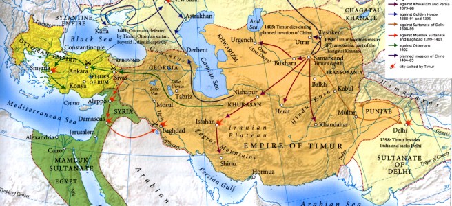 Today in Caucasian history: the Battle of the Terek River (1395) – The ...